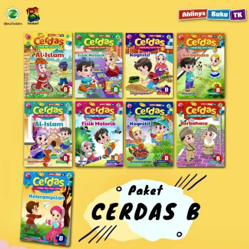 Promo Buku Tk/paud - Paket Buku Cerdas Steam & Loose Parts - Zikrul ... Promo Buku Tk/paud - Paket Buku Cerdas Steam & Loose Parts - Zikrul ...