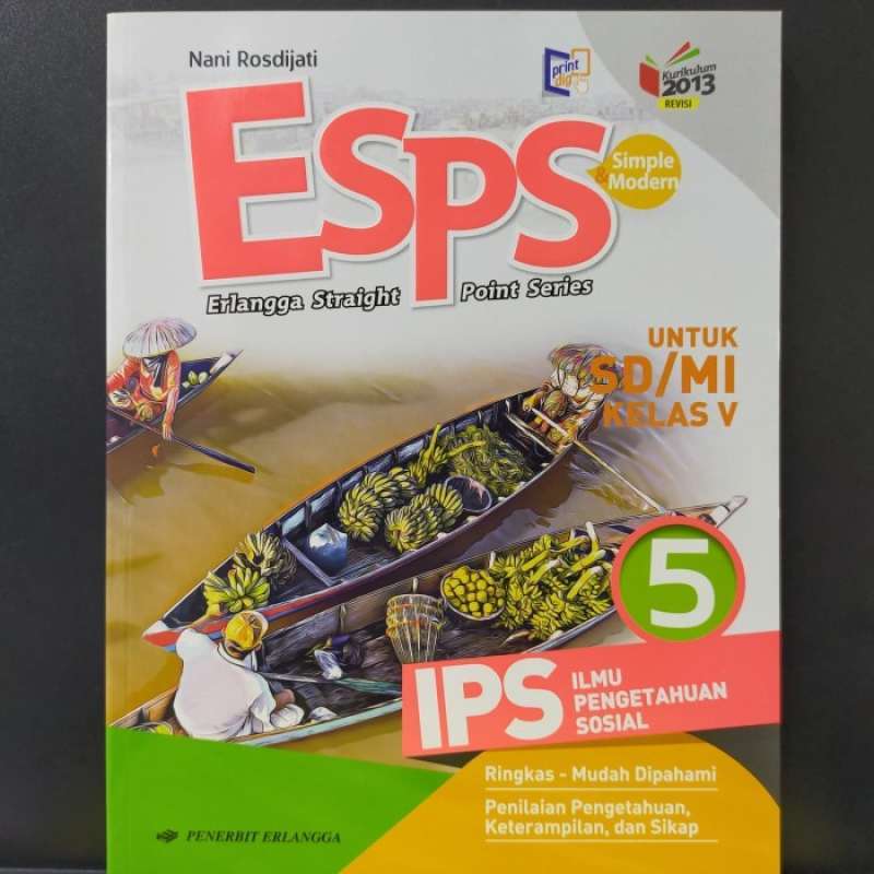 Promo Esps Ips Untuk Sd/mi Kelas 5 Diskon 23% Di Seller Malini Store ...
