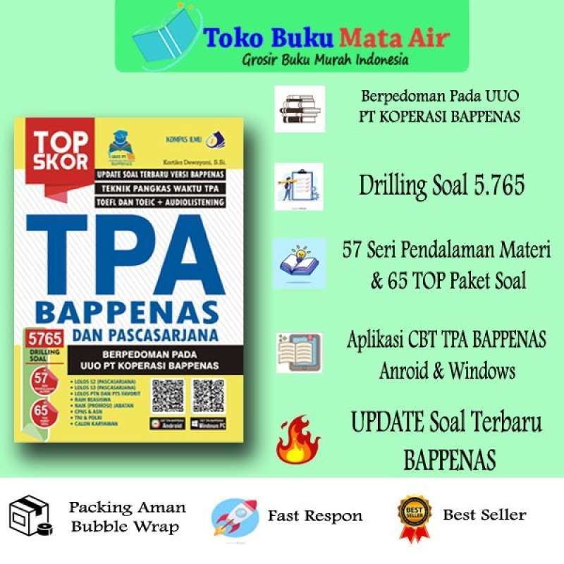 Promo Top Skor Tpa Bappenas Dan Pascasarjana Kompas Ilmu Kartika Diskon ...