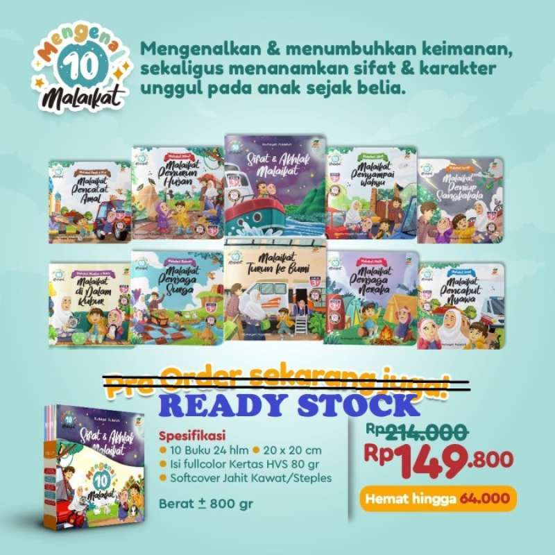 Promo Mengenal 10 Malaikat Diskon 23% Di Seller Malini Store ...