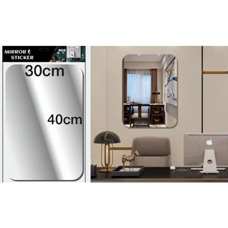Jual Stiker Cermin Dinding 3d Kaca Acrylic Sudah Ada Perekat Wallpaper ...