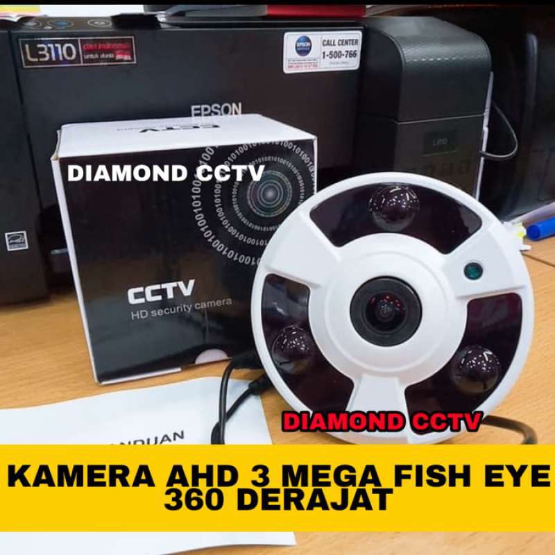 Promo New Kamera Panorama Fisheye 360 Ahd 3mp 1080p Diskon 23% Di ...
