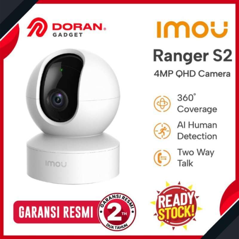 Promo Imou Internet Camera Cctv Ranger S2 4mp Human Detection- Garansi Resmi Diskon 23% Di ...