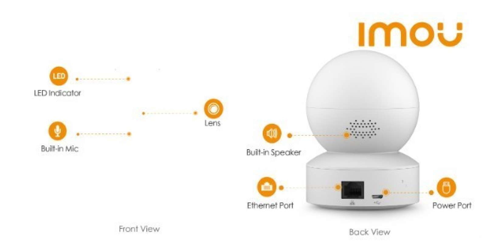 Promo Imou Internet Camera Cctv Ranger S2 4mp Human Detection- Garansi ...