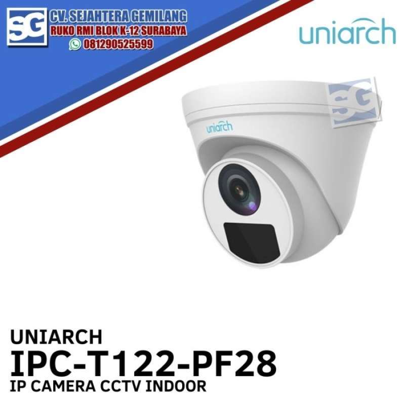 Promo Uniarch Ip Camera Cctv Indoor 2mp Ipc-t122-pf28 Diskon 23% Di Seller Guinevere Store ...