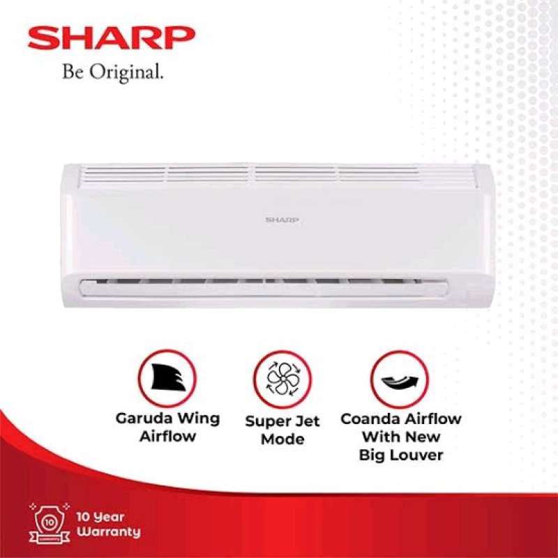 Jual Sharp Ac Split Inverter 1 Pk Ah-x10bey (unit Only) Di Seller ...