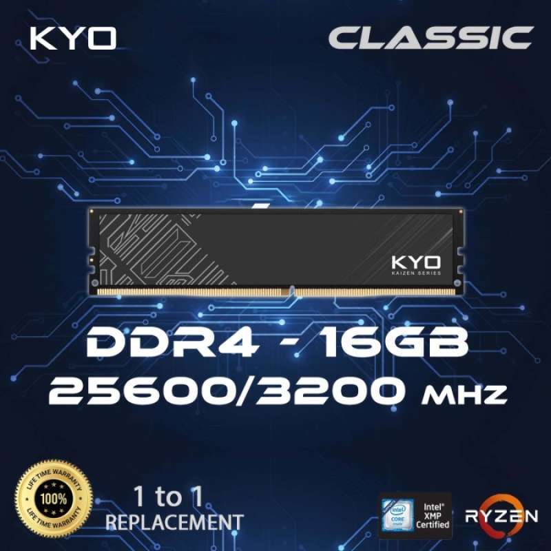 Promo Ram Pc Kaizen Ddr4 16gb 25600 / 3200 Mhz Ram Pc Ddr4 16gb 3200 ...