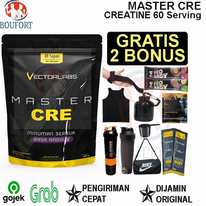 Promo Master Cre Creatine 60 Serving 300gr Vectorlabs Kreatin ...