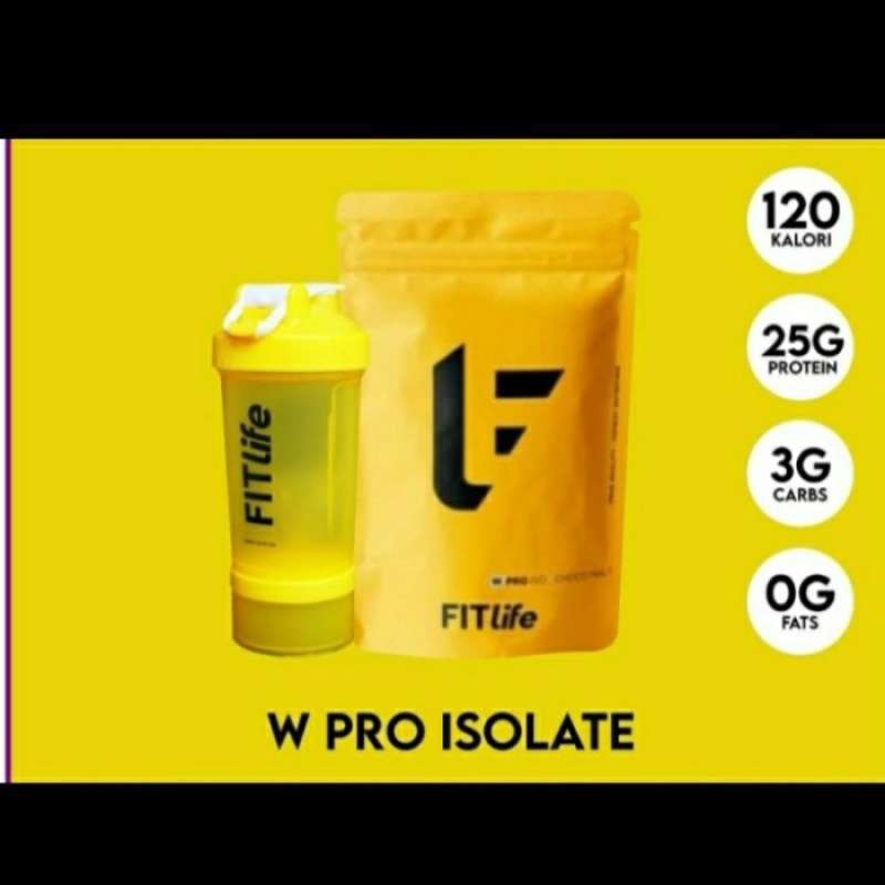 Promo Fitlife Wpro W Pro Whey Protein Isolate 50 Serving Bpom ...