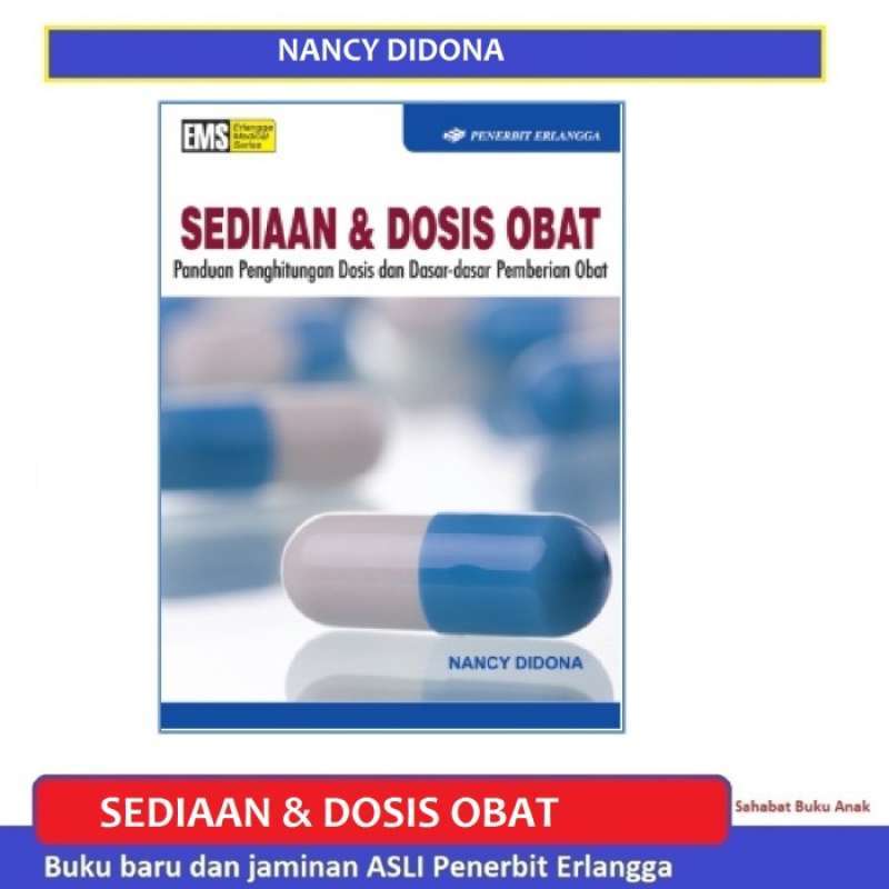 Promo Buku Sediaan Dan Dosis Obat Ems Nancy Didona Erlangga Diskon 23% Di Seller Harui Store ...