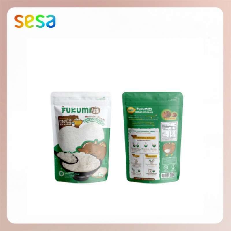 Jual Fukumi Beras Porang Pouch 1kg - Nasi Sehat Di Seller Sesa Official ...