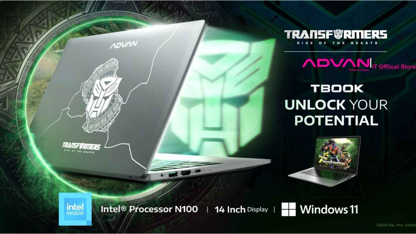 Jual Advan Transformer T-book Grey ( N100 4gb 128gb Emmc Intel Uhd 14 Hd) Di Seller Advan It ...