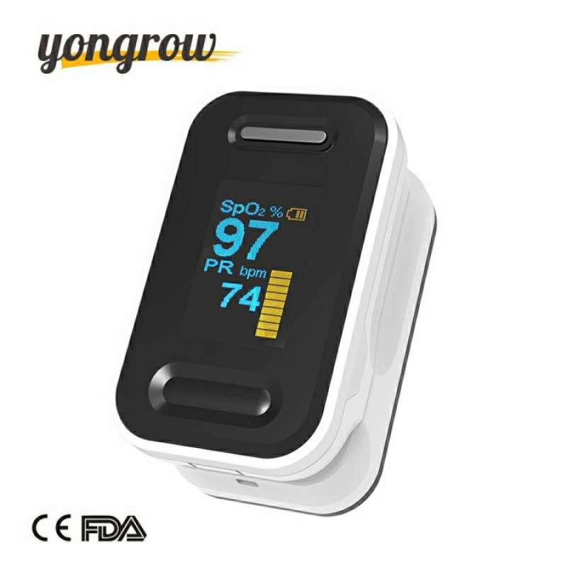 Promo Fingertip Pulse Oximeter Ukur Saturasi Oksigen Spo2 Prbpm ...