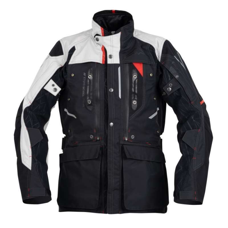 Jual Jaket Motor - Kushitani K 2415 Forward Ad Light Grey Black ...