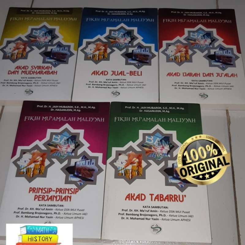 Promo Ori 1 Set Buku Fikih Mu'amalah Maliyyah- Akad Jual-beli, Prinsip ... Promo Ori 1 Set Buku Fikih Mu'amalah Maliyyah- Akad Jual-beli, Prinsip ...