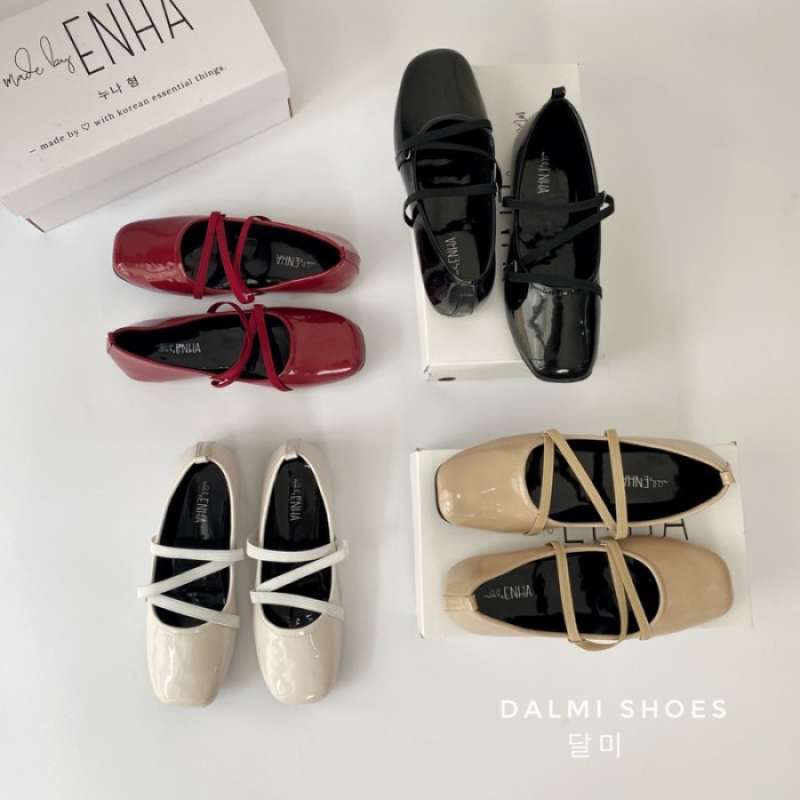Jual Dalmi Shoes Made By Enha (sepatu Korea) - 39 Wine Di Seller ...