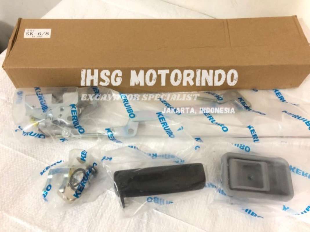 Promo Door Lock Set Kunci Kabin Kobelco Sk200-8 Sk200 8 Door Lock ...
