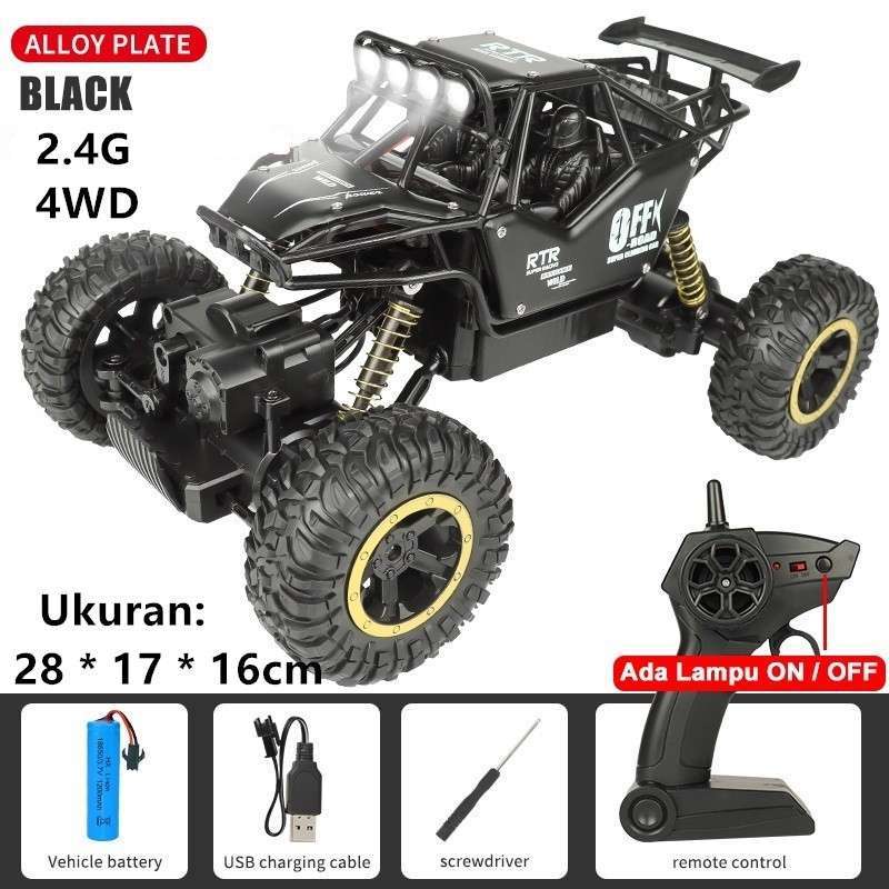 Promo 【duffy Toys】 1:18 Mainan Mobil Remote Control Offroad Penggerak ...
