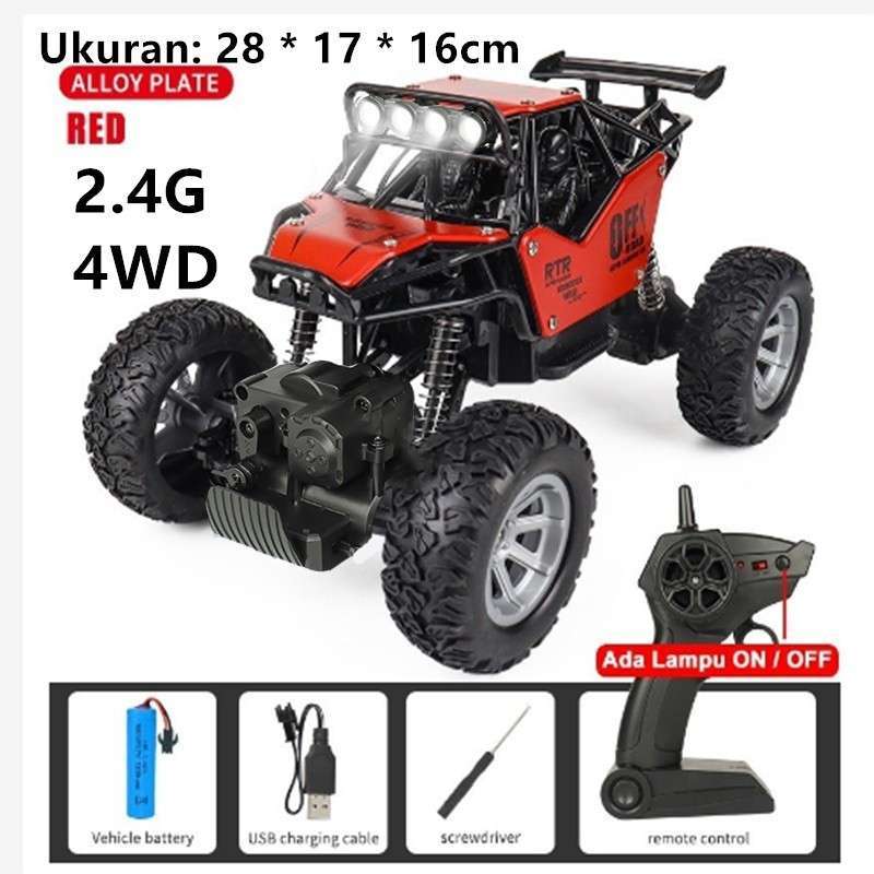 Promo 【duffy Toys】 1:18 Mainan Mobil Remote Control Offroad Penggerak ...