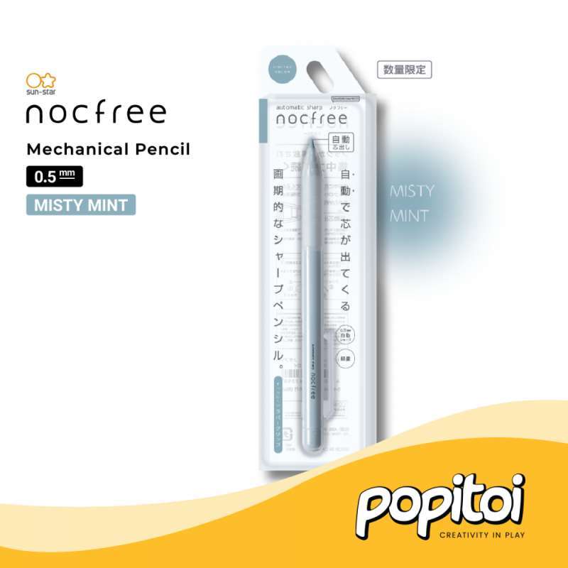 Jual Sun Star Automatic Nocfree Mechanical Pencil 0.5 Mm Pensil Mekanik Otomatis Sunstar - Misty ...