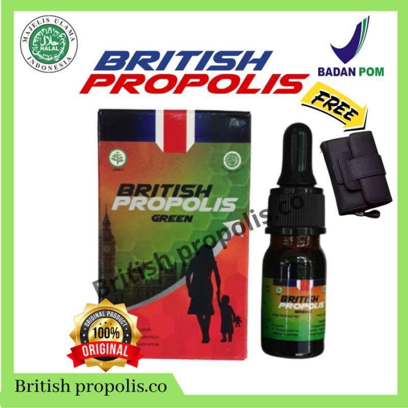Promo British Propolis Kids/propolis Anak Obat Batuk Pilek Obat Amandel ...