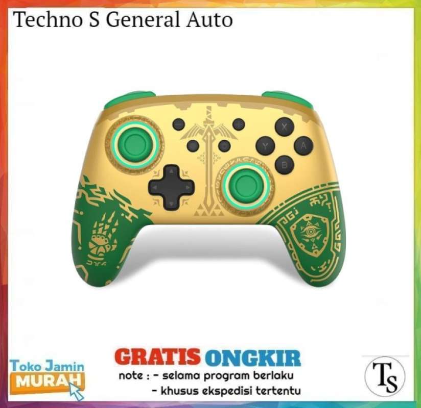 Promo Promo- Iine Wireless Pro Controller Zelda For Nintendo Switch ...
