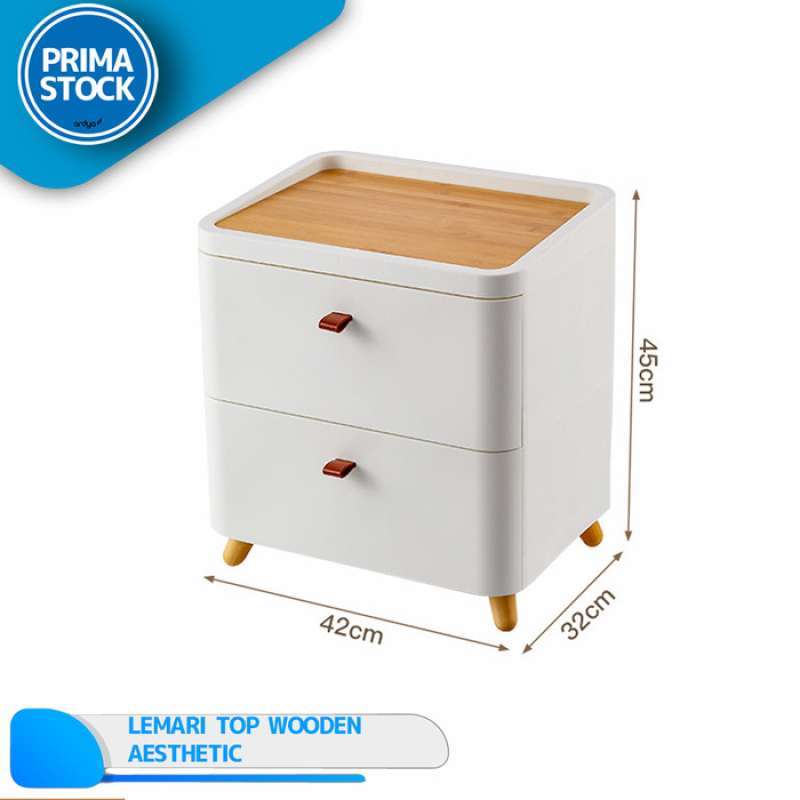 Jual Lemari Drawer Laci + Kaki Rak Kabinet Storage Baju Plastik 2 3 4 ...