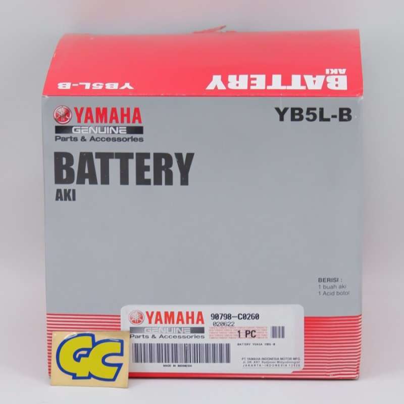Jual Battery / Aki Motor Basah Yamaha Mio, Vega R, Jupiter Ori Di ...