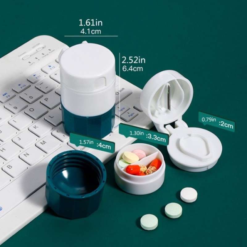 Jual Alat Penghalus Obat Pil 4in1 Tumbukan Penghancur Obat Kecil ...