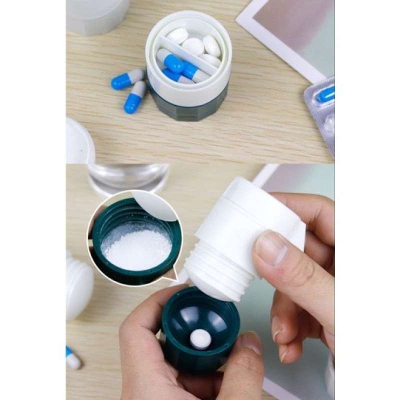 Jual Alat Penghalus Obat Pil 4in1 Tumbukan Penghancur Obat Kecil ...