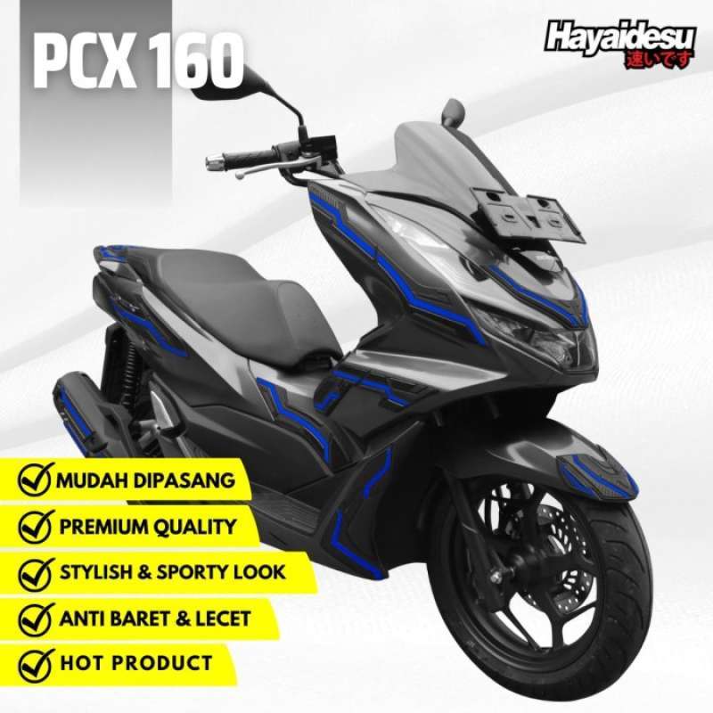 Promo Hayaidesu Body Protector Pcx 160 Full Set Cover Diskon 23% Di ...