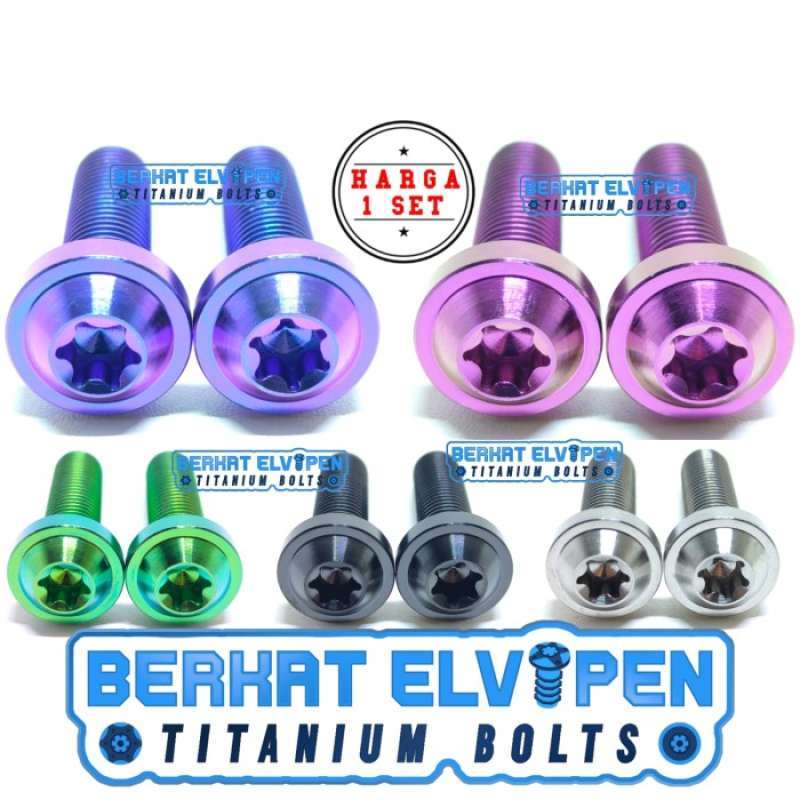 Promo Baut Titanium Arm Knalpot Vario 125/150 Pcx Lokal 150 160 Adv 150 Diskon 23% Di Seller ...