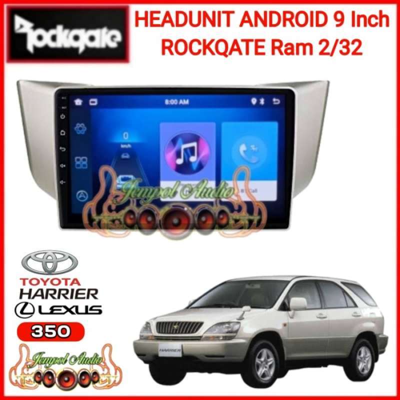 Promo Head Unit Android Rockgate 9 Inch Toyota Harrier/lexus 2003-2013 ...