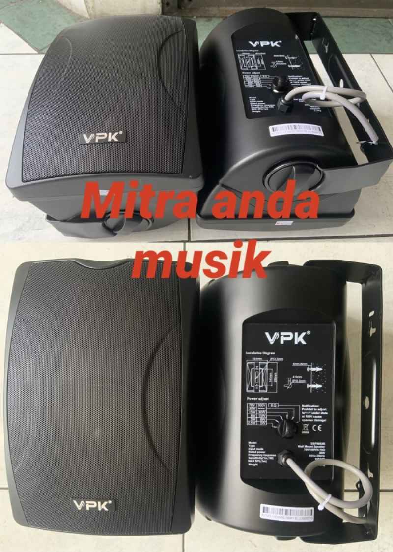 Promo Speaker Pasif Wall Mount Gantung Public Address Vpk Dsp8064b 6 ...
