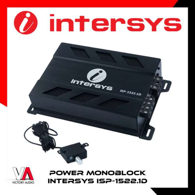 Promo Power Monoblock Intersys Isp-1500.d Professional Class D 1 ...