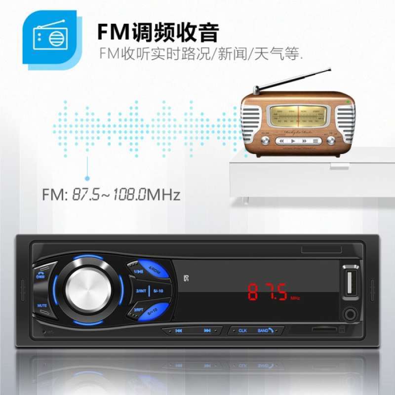 Promo Tape Audio Mobil Single Din Lcd Multifungsi Bluetooth Usb Mp3 Fm ...