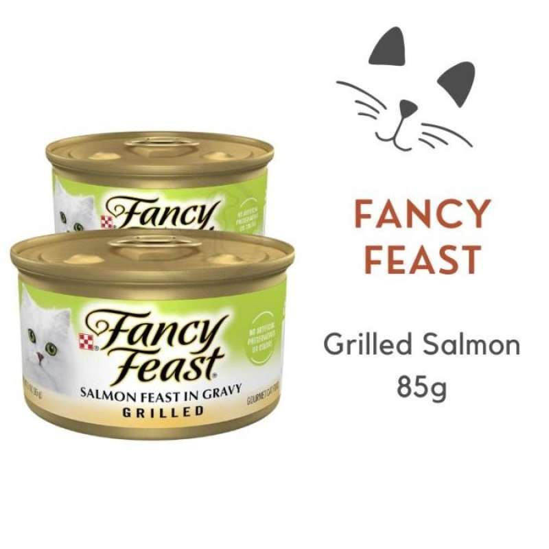 Jual Fancy Feast 85g Grilled Salmon Di Seller Kage Petshop - Tambaksari ...