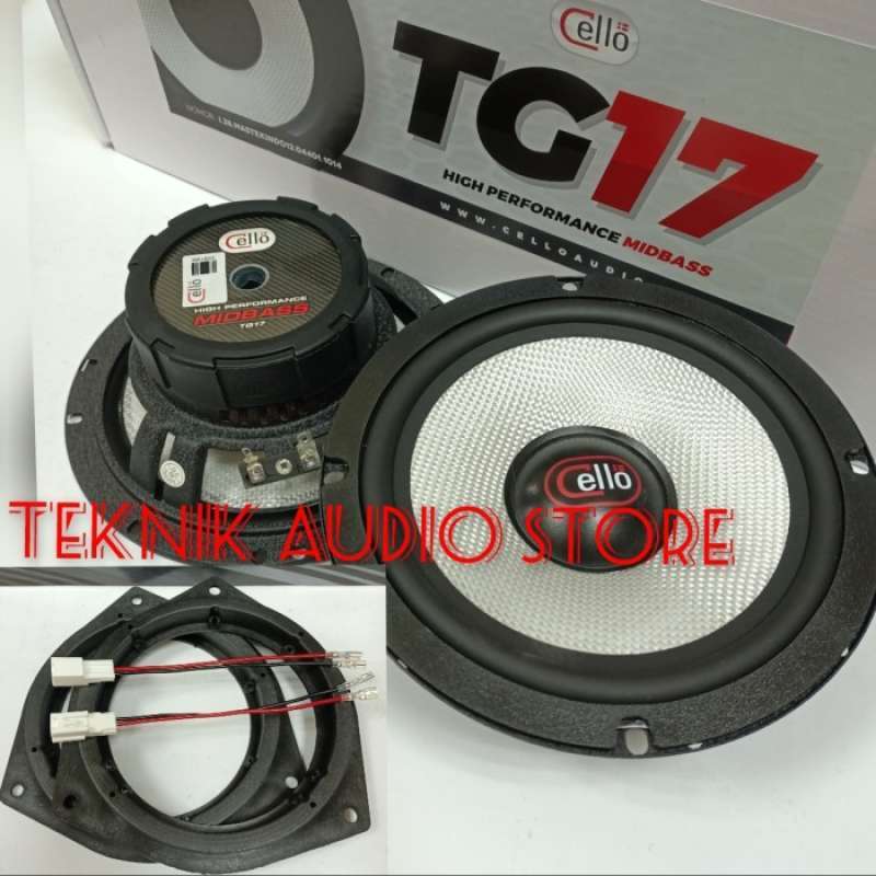 Promo Speaker Cello Tg17 Include Soket Pnp Dan Ring Zenit-fortuner 2023 Diskon 23% Di Seller ...