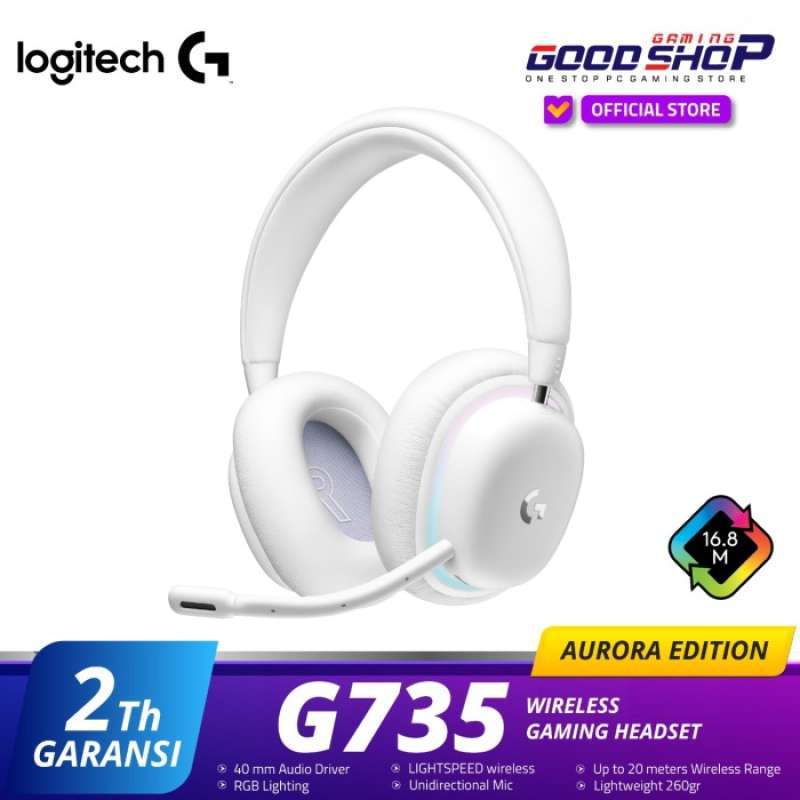 Promo Logitech G735 Wireless Gaming Headset / G-735 Diskon 33% Di ...