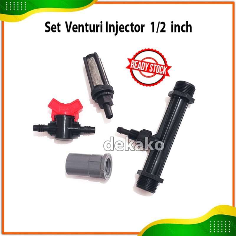 Jual Paket Venturi Injector 1/2 Inch - Untuk Irigasi Water Treatment - 1/2inch Di Seller ...