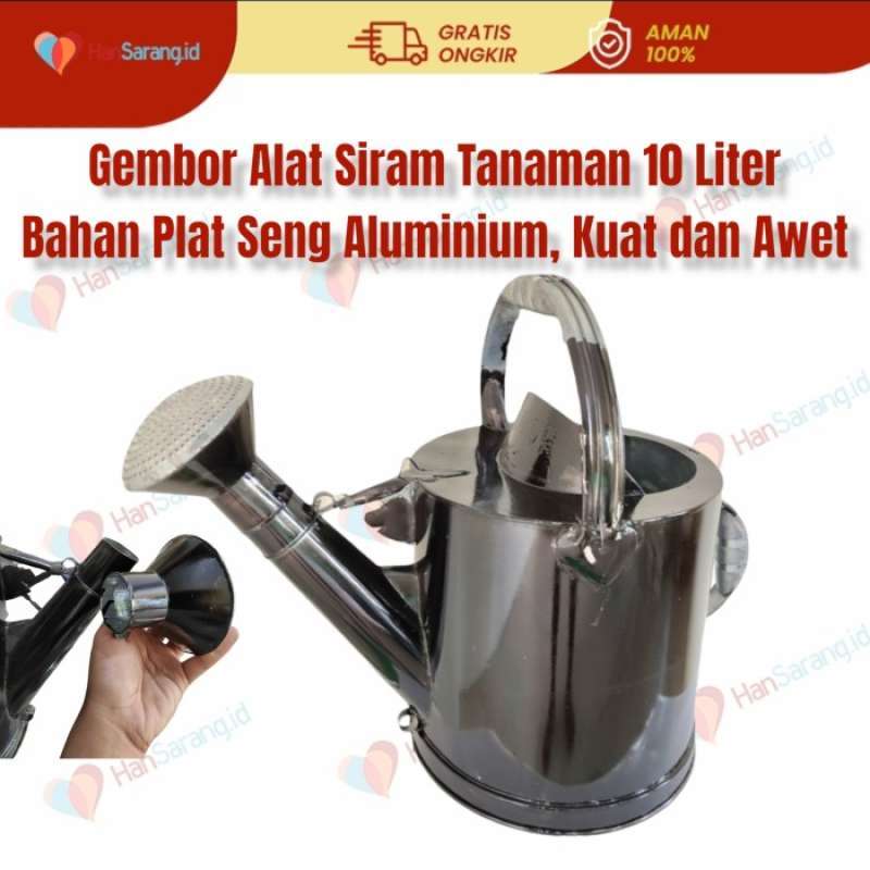Jual Gembor Aluminium Seng Alat Penyiram Tanaman 10 Liter Di Seller ...