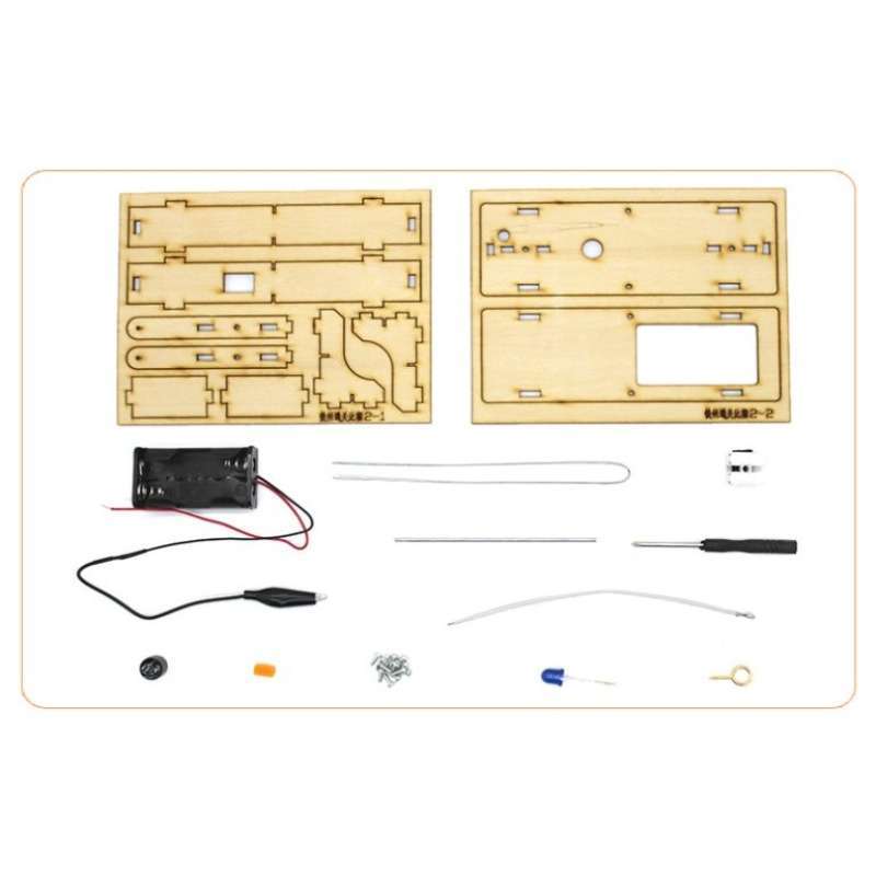 Promo Diy Permainan Kawat Science Project Alat Peraga Fisika Rakit Kayu ...