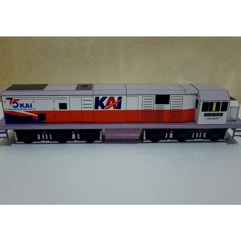 Promo Diy Papercraft Kertas Kereta Api Cc201 - Dudukan Rel Diskon 10% ...