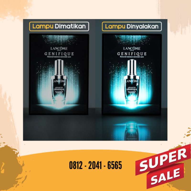 Jual Lampu Display Slim Light Box Frame A1 | A2 | A3 | A4 | A5 | 60x120 Cm - 60x120cm Di Seller ...