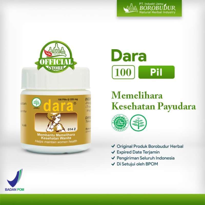 Jual Dara 100 Pil - Membantu Memelihara Kesehatan Wanita. Di Seller ...