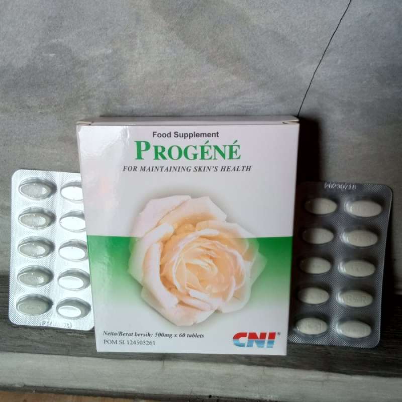 Jual Suplemen Kecantikan Vitamin Kulit Wanita Cni Progene Di Seller ...