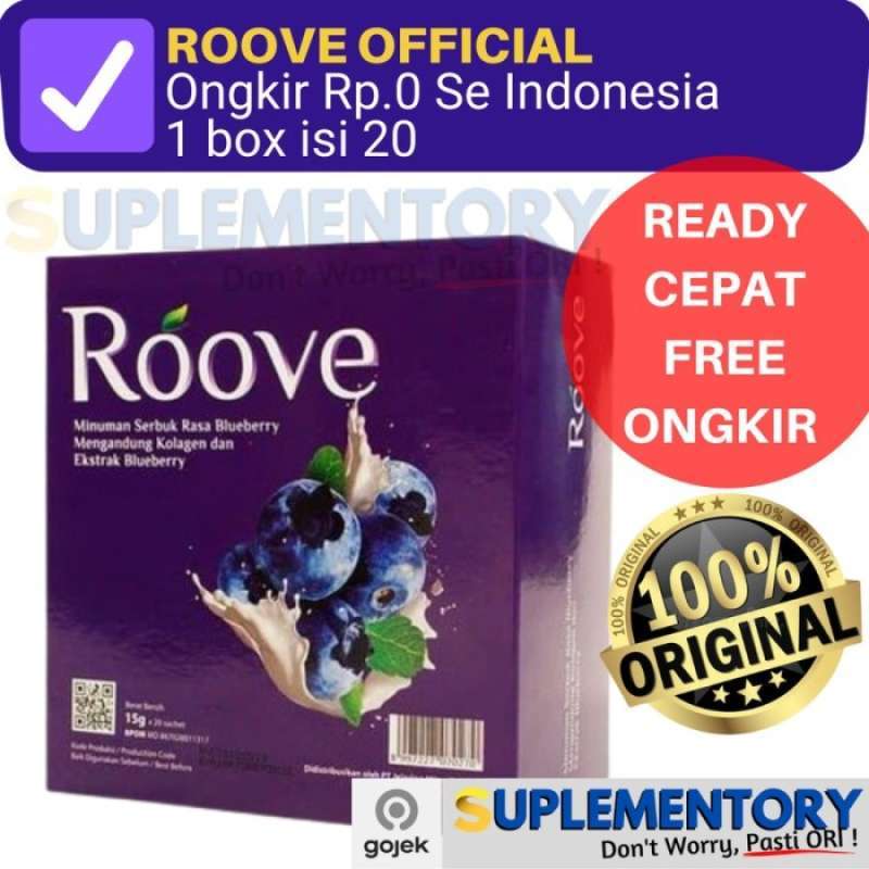 Promo Roove Collagen Beauty Drink 1 Box 20 50 Sachet Original Rove ...