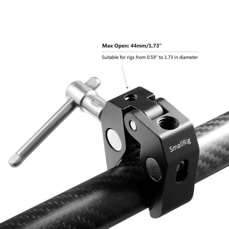 Promo Smallrig Super Clamp With 1/4 And 3/8 Thread (2pcs Pack) 2058 ...