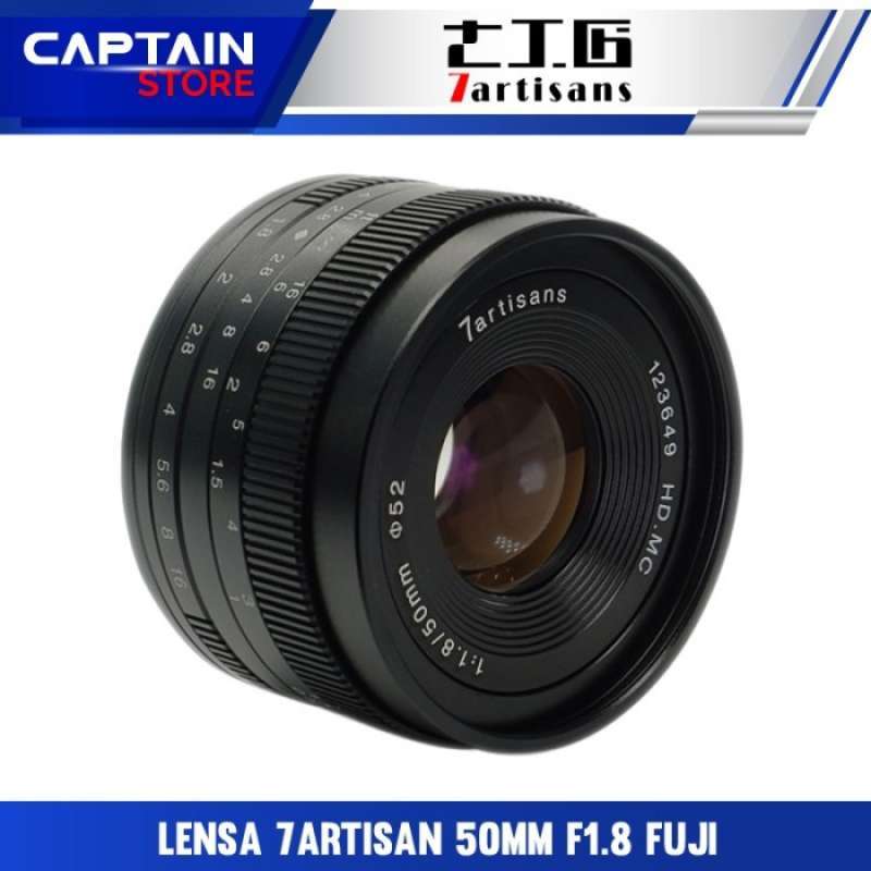 Promo Lensa 7artisan 50mm F1.8 / 7artisans Diskon 23% Di Seller ...