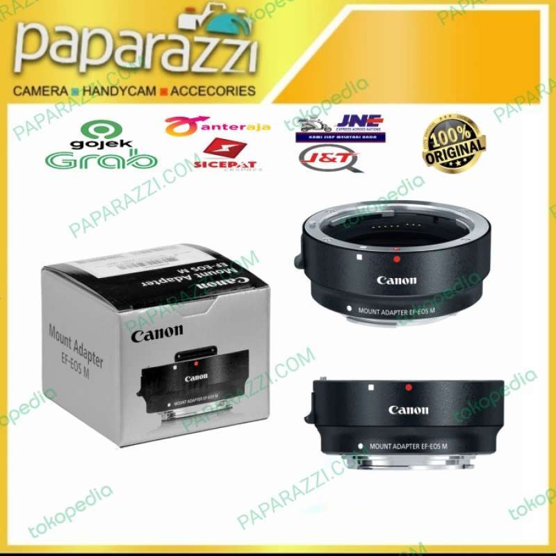 Promo Canon Mount Adapter Ef-eos M To Eos Ef / Ef-s - Original Canon Adaptor Diskon 23% Di ...